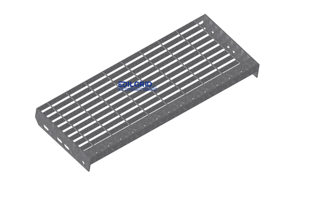 Gradini in grigliato zincati 25x76 da 600-700-800-900-1000